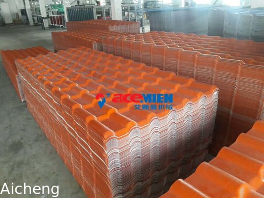 PVC wave tiles extrusion machine making line plastic roof tile machine extruder line plastic recycling machine