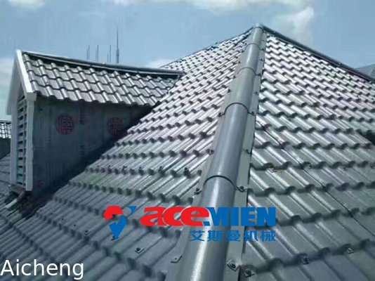 PVC wave tiles extrusion machine making line plastic roof tile machine extruder line plastic recycling machine