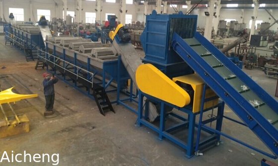 plastic recycle machine HDPE LDPE  bags PP PE  film plastic recycling machine  washing machinery washing line (1000kg/h)