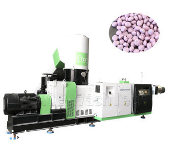 PE PP HDPE LDPE bags granulation machinery pelletizing machine extrusion line recycling line