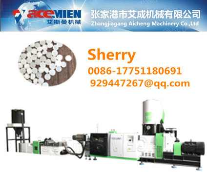 PE HDPE bags film granulation machine pelletizing machine extrusion line recycling line