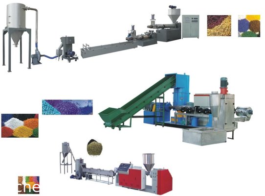 PE PP HDPE LDPE bags granulation machinery pelletizing machine extrusion line recycling line
