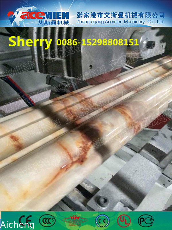 PVC artificial marble profile making machine extrusion line marble profile production line