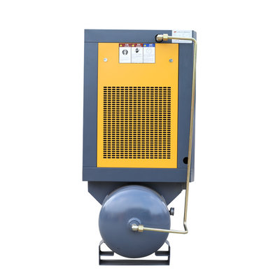 Screw air compressor with air receiver and dryer. supplier