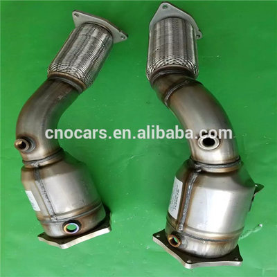 Three Way Car Catalytic Converter Shell for Porsche Cayenne Turbo Cleaner 955113021BX 955113022BX supplier
