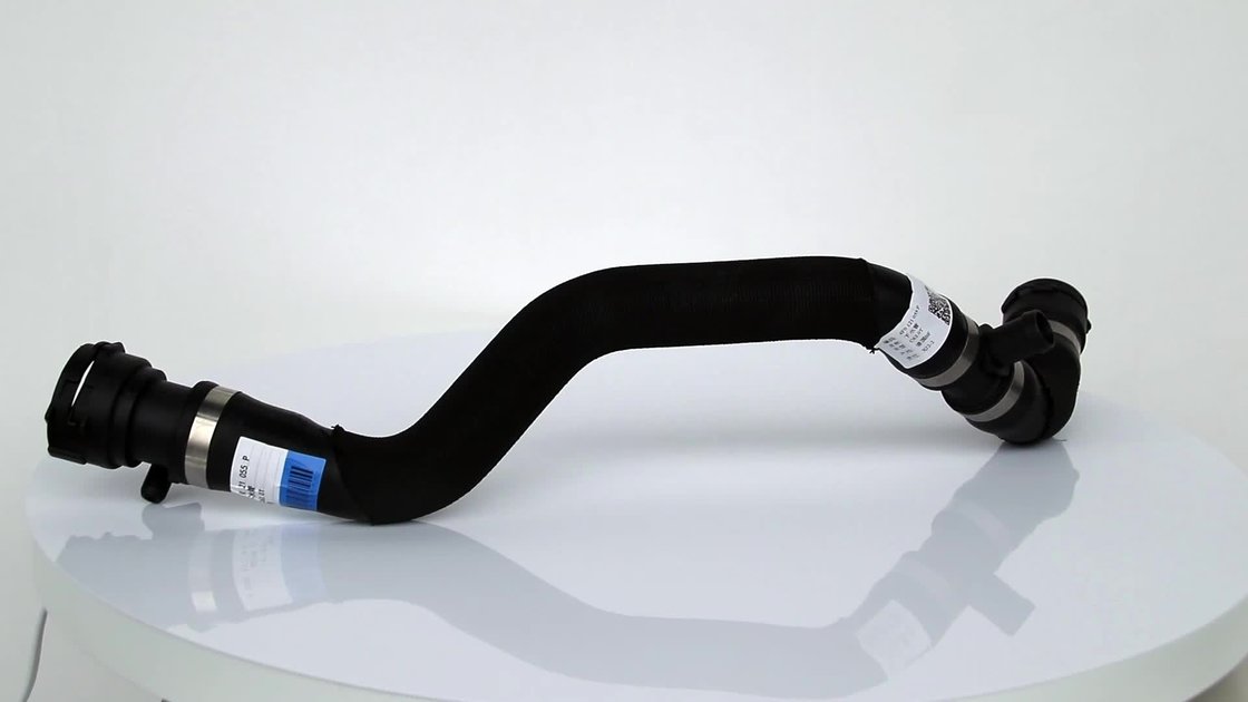 Engine Thermostat Cooling Pipe Audi Car Engine Parts For C6 / A8 , Black Color supplier