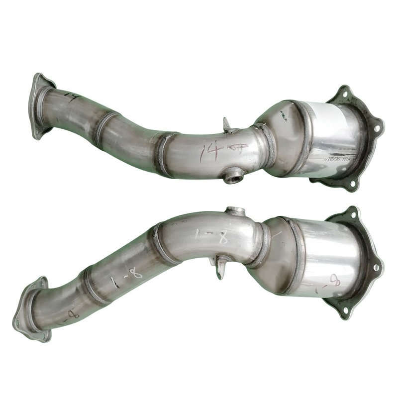 High Quality Catalytic Converter for Porsche Cayenne Turbo 4.8T V8 Gas Gas With Turbocharger 95511302150 95511302250 supplier