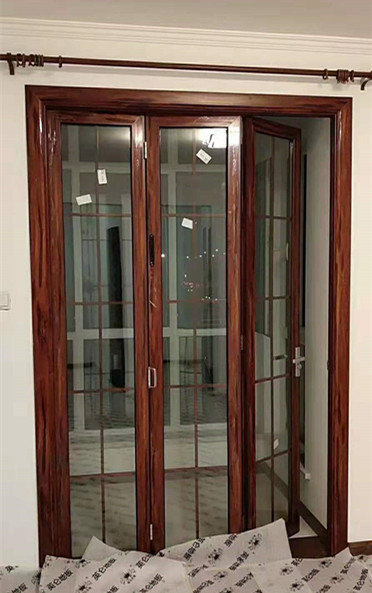 68 series accordion doors folding door bifold doors aluminum doors hot product inside door aluminum folding door