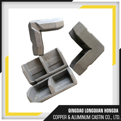 Professional Aluminum Gravity Casting Parts Size Customized For Spare Parts