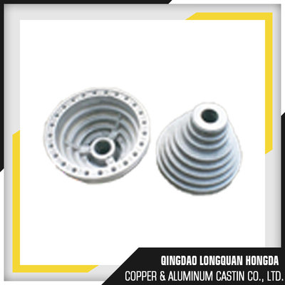 Low Pressure Casting Small Aluminum Parts Size Customized For Pump Parts