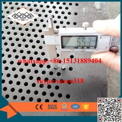 powder coating decorative perforated aluminum round hole plate