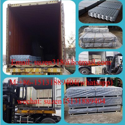 anti slip expanded metal panel for mobile dock loading bridge