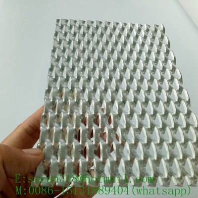 factory price powder coated expanded aluminium wall cladding mesh
