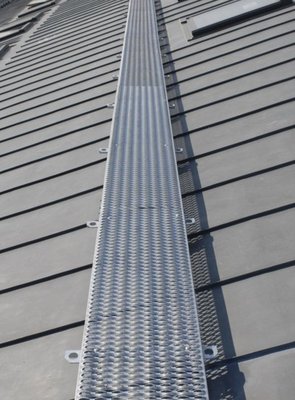 solar panel roof aluminum safety walkways step stair 6m length