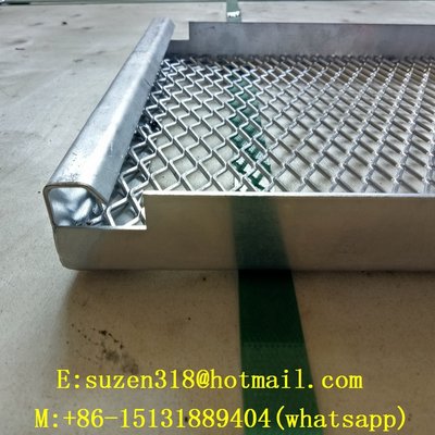 powder coating Expanded aluminum sheet for building decoration