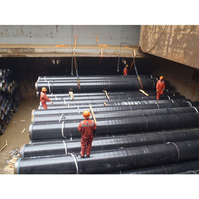 Anti-corrosion 3PE Coating LSAW Steel Pipe For Gas/A53 GR.B welded pipe/Api 5l X42 X60 X65 X70 X52 Carbon steel pipe