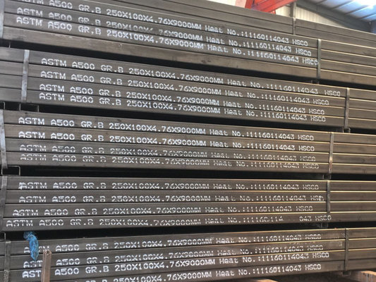 Hot Rolled 150 x 50mm SHS galvanized steel hollow section tube pipe/Black Welded Square Structural Hollow Section