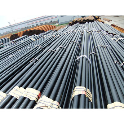 ERW black round steel pipe dn200 welded steel pipe/ASTM A53 / A106 GR.B SCH 40 black iron ERW steel tube