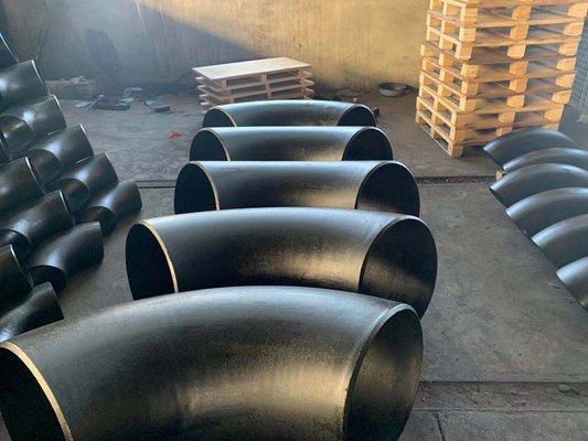 A234 WPB 90 degree long radius carbon steel pipe fittings elbow/304L 316L Stainless Steel Pipe Fittings Long Radius