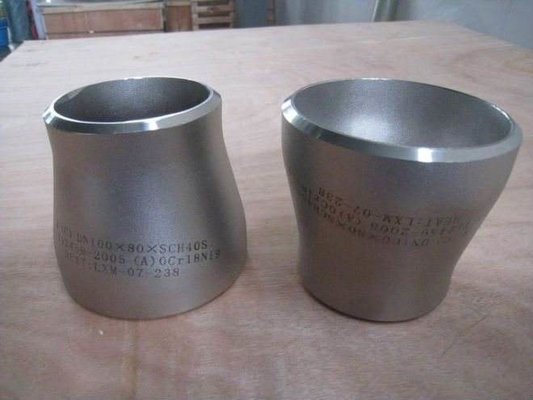 ASME B16.9 BW Butt Weld SCH40 SCH80 A234 WPB Concentric Reducer/304 Stainless Steel Concentric Reducer 6 X 2 INCH