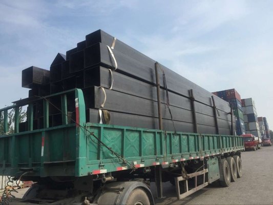 ASTM A36 50x50 square steel pipe/S275/S355 Galvanized square pipe SHS RHS 40x80 GI rectangular square hollow section