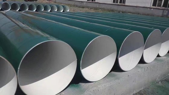 API 5L/ASTM A252/EN10219/AS1163 SSAW water pipe line/spiral welded steel pipe with 3LPE coating/	steel round tube