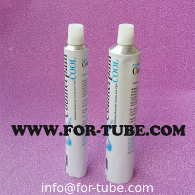 Collapsible Aluminum Tubes with Paint and Cap