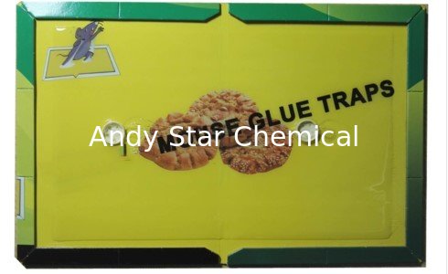 Mouse Glue Trap Board Extra Sticky Rodents and Peanut Butter with 21.5x16.5cm Capture Area
