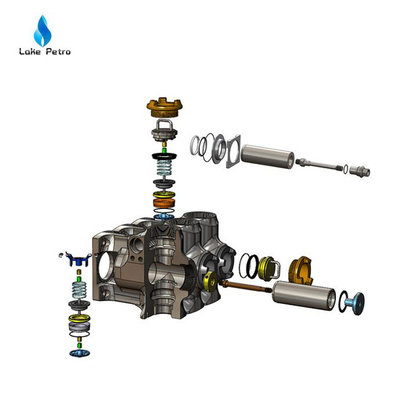 HT400 Plunger Pump Fluid End Spare Parts