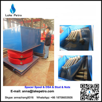 API 6A Drilling Spacer Spools for wellhead and frac trees forged and welded type