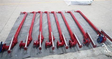 Vertical Wear Resisting Agitating Drilling Mud Gun With 3 Nozzles