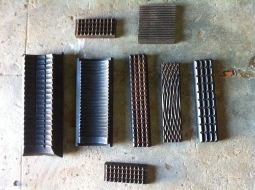 API Hydraulic power tong insert casing tong dies and parts ramp in wellhead tool spare part