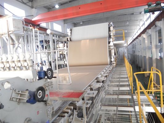 Second Hand Kraft Paper Making Machine Corrugated Cardboard Machine Fourdrinier Fluting Paper Machine