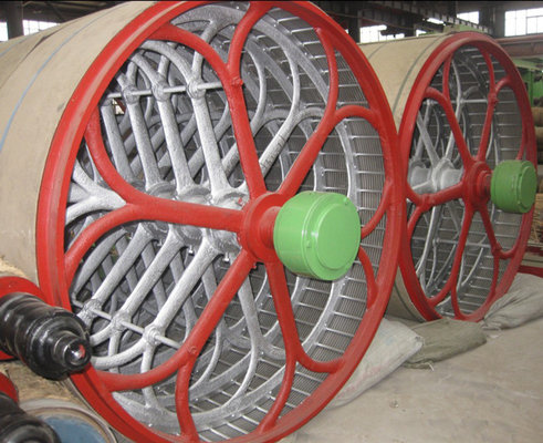 Paper Machine Spare Parts Cylinder Mould Cast Iron Cylinder Mould Machine Kraft Paper Cylinder Mould