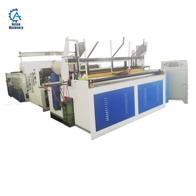 Paper Mill Paper Processing Machinery Toilet Paper Punching And Rewinding Machine