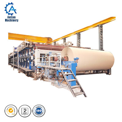 Fourdrinier Fluting Paper Machine Corrugated Cardboard Machine Kraft Paper Making Machine