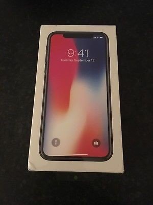 Iphone X 64gb Factory Sealed (space Grey )