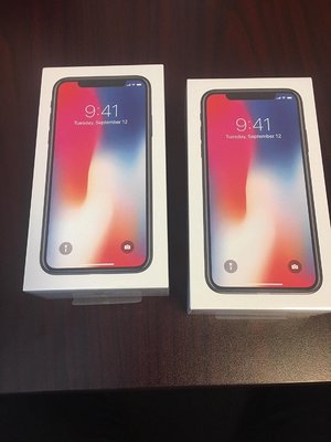 Iphone X 64gb Factory Sealed (space Grey )
