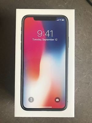 Iphone X 256gb Factory Sealed (space Grey )