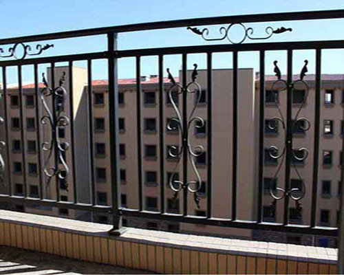 Aluminium high security cheap black factory price Balconies and stair fences