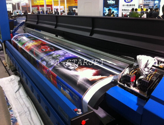 A-Starjet Eco Solvent Printer in 3 pcs DX7 head for Flex Banner in 3.2M