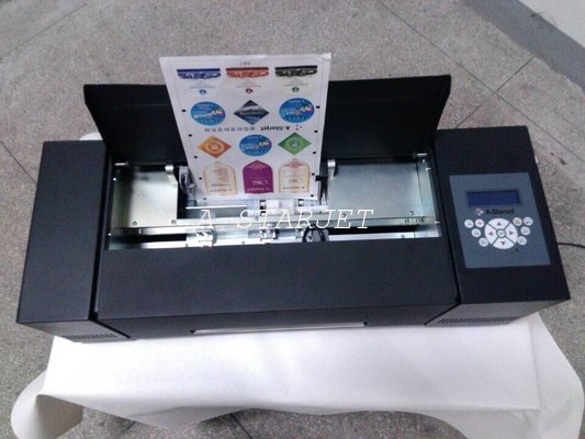 A4 Size Paper Sticker Cutter Auto Feeding System For Food/Wine Labels Making