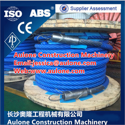 8XK26WS-IWRC galvanized crane wire rope