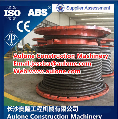 High breaking force 2160mpa 8X26WS-IWRC Crane wire rope