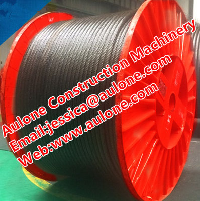 35WXK7 ,1960mpa  non rotating wire rope,Tower crane wire rope,Crawler crane wire rope,rotary driling rig wire rope