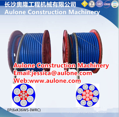 35WXK7 ,1960mpa  non rotating wire rope,Tower crane wire rope,Crawler crane wire rope,rotary driling rig wire rope