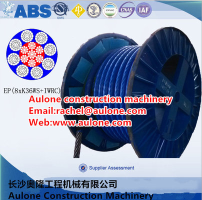 6XK36WS-IWRC Compacted strand crane wire rope