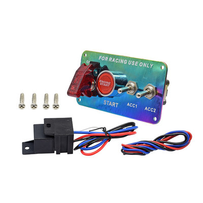 Control Switch Auto Racing Switch Cover Toggle Switch 12V 20A Panels