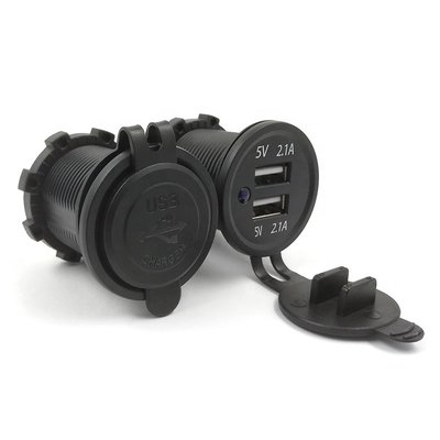 Fast rapid charger DC5V 4.2A dual usb socket car charger for universal travel vehicles