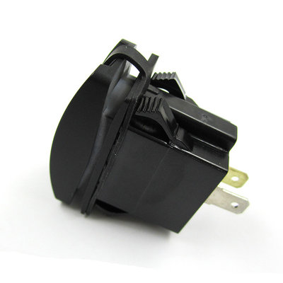 New auto/marine led light rocker switch style car marine usb charger with plug
